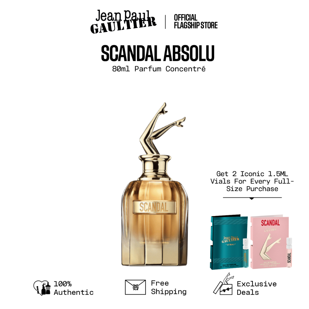 Jual Jean Paul Gaultier Scandal Absolu Parfum Concentre 80ml (Parfum ...