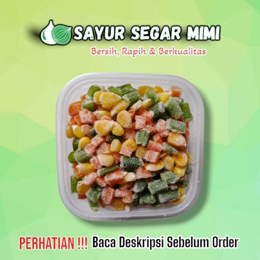 Jual Sayur Mix Homemade Frozen 1 Box - Sayur Segar Mimi | Shopee Indonesia