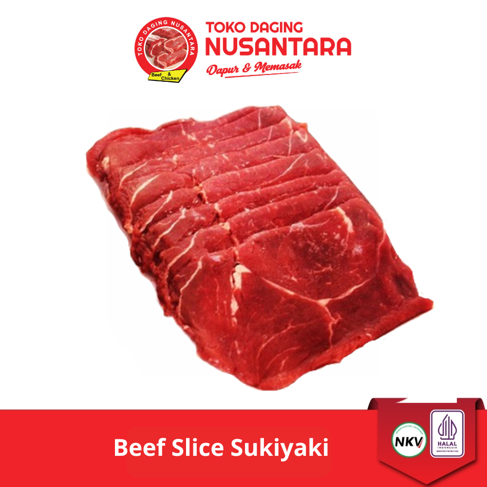 Jual Daging Slice Sukiyaki 500g – Beef Slice Sukiyaki Frozen | Toko ...