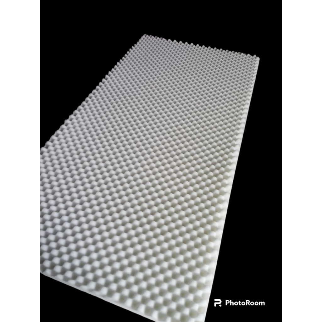 Jual busa peredam suara telur putih ukuran 200x100x2,5cm | Shopee Indonesia