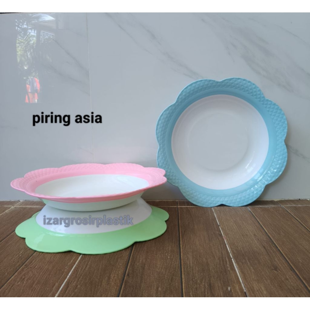 Jual PIRING BUNGA ASIA MOGE/PIRING SERBAGUNA/BAHAN TEBAL | Shopee Indonesia