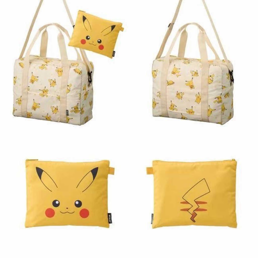 Jual Tas travel Pokemon/Tas pikachu/Tas lipat Pokemon | Shopee Indonesia