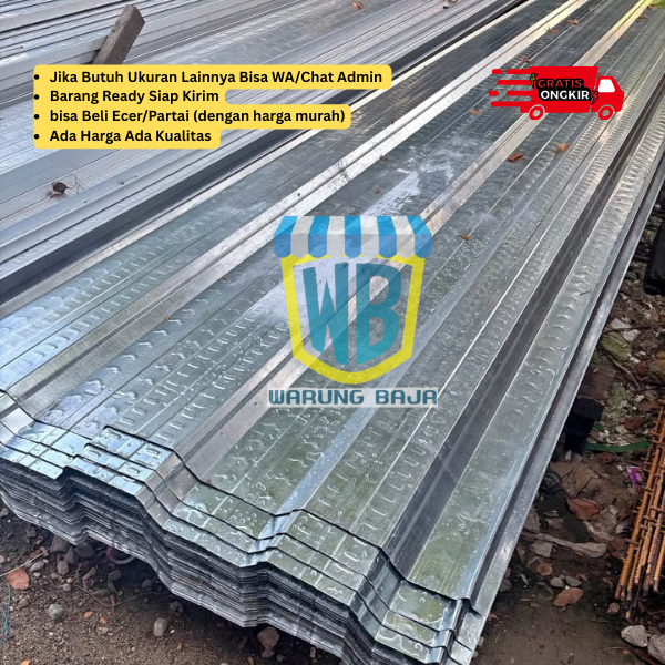 Jual Bondeck 0.70mm - bondek - warungbaja - besi murah - bondex ...