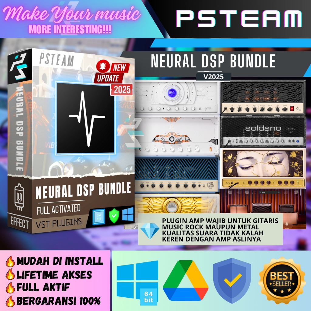 Jual NEURAL DSP COLECTION 2025-2026 [ AMP VST UNTUK GITAR ] | Shopee ...