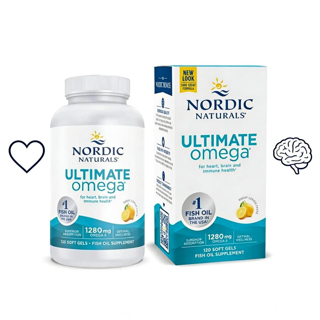 Jual Suplemen Minyak Ikan Omega 3 Nordic Naturals Ultimate Omega untuk ...