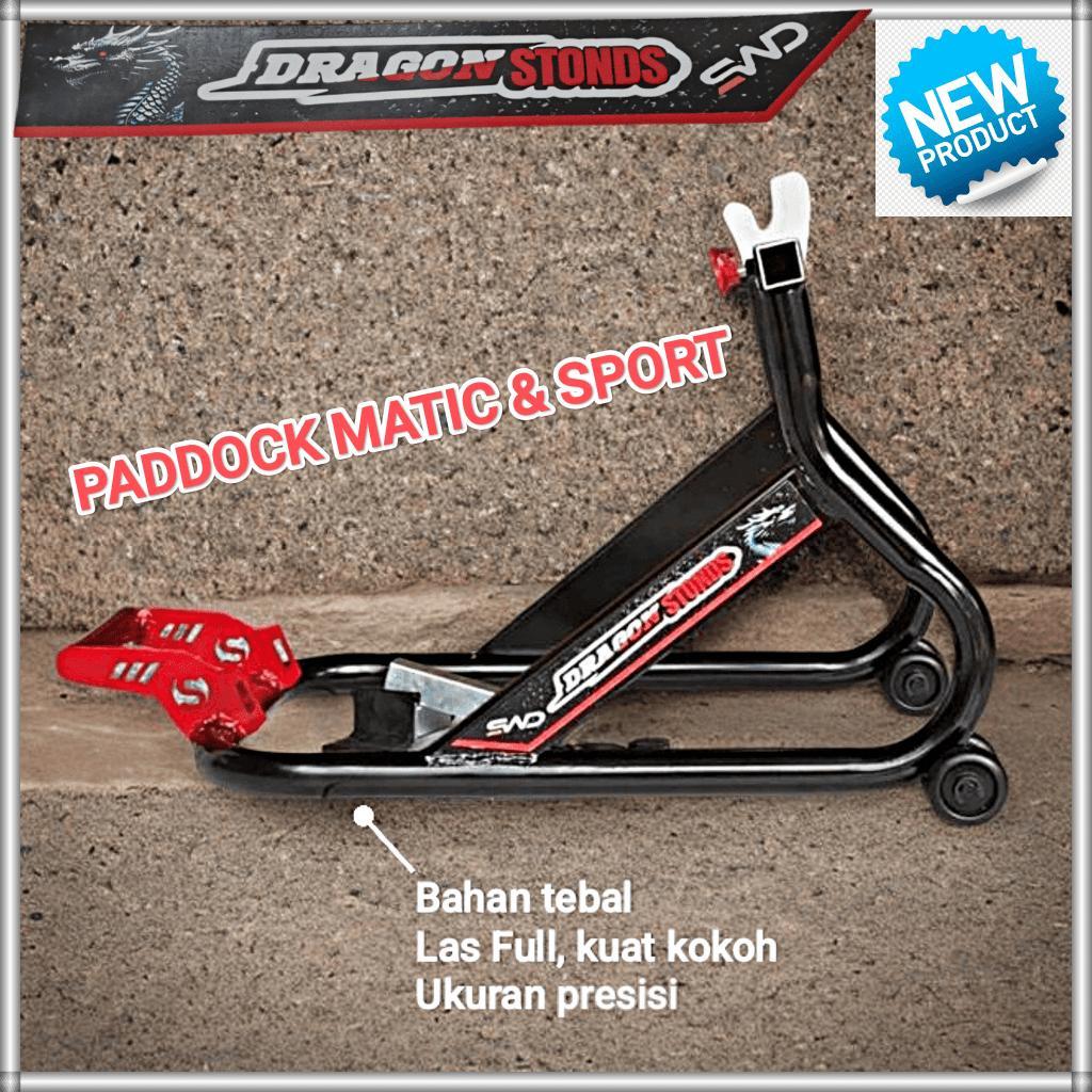 Jual STANDAR PADDOCK ALL MOTOR SPORT MOTOR BEBEK MODEL DRAGON PEDOK ...