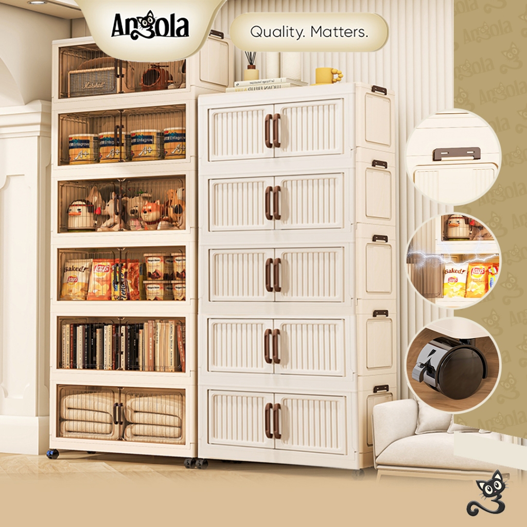 Jual ANGOLA Storage Box Susun 6 Tingkat Tempat Penyimpanan Barang Kecil ...
