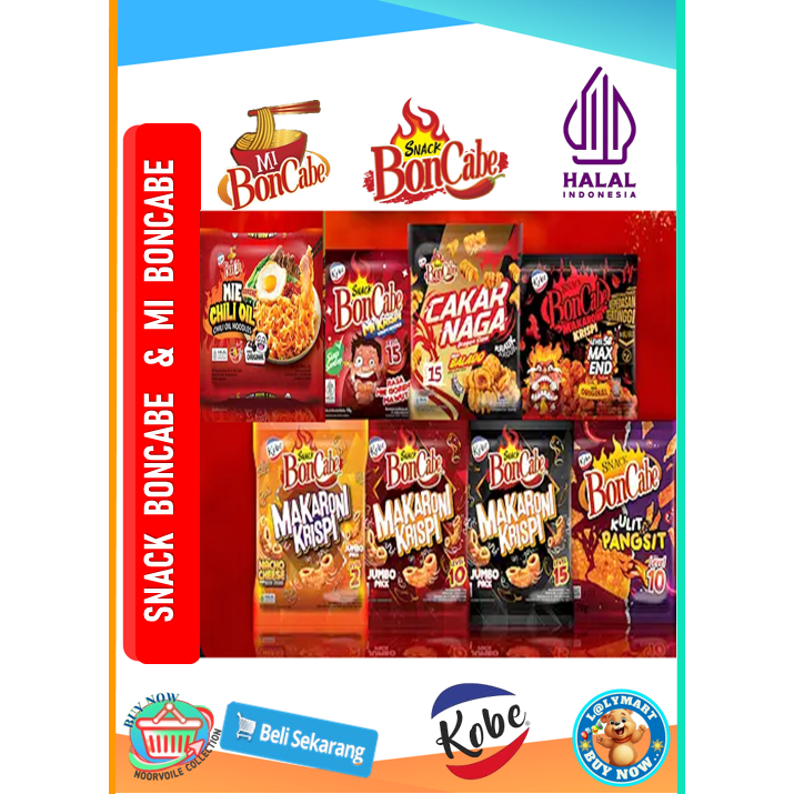Jual BONCABE SNACK & BONCABE MIE | Shopee Indonesia