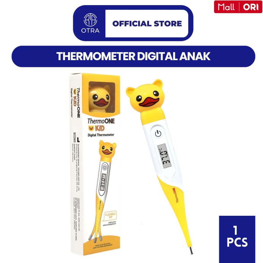 Jual ONEMED Thermometer Digital Kid Duck ThermoOne ONEMED Akurasi ...