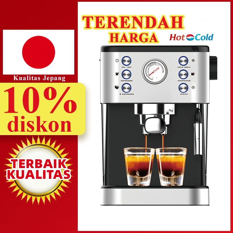 Jual LAHOME Hot / Cold 5-in-1 Coffee Maker Machine 900W Kualitas ...