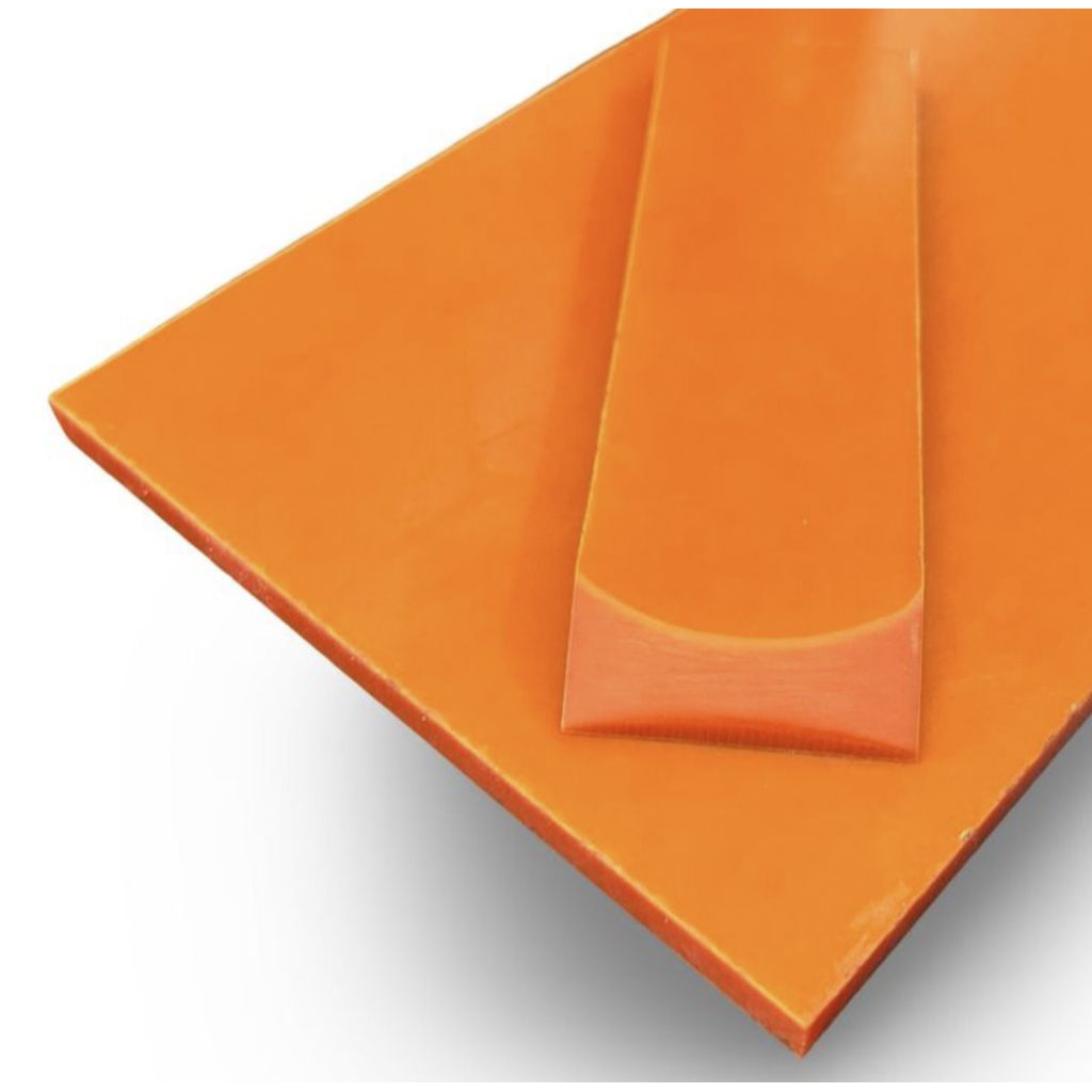 Jual bakelite sheet / pertinax lembaran orange 20mm 25,5 cm x 21,5 cm ...