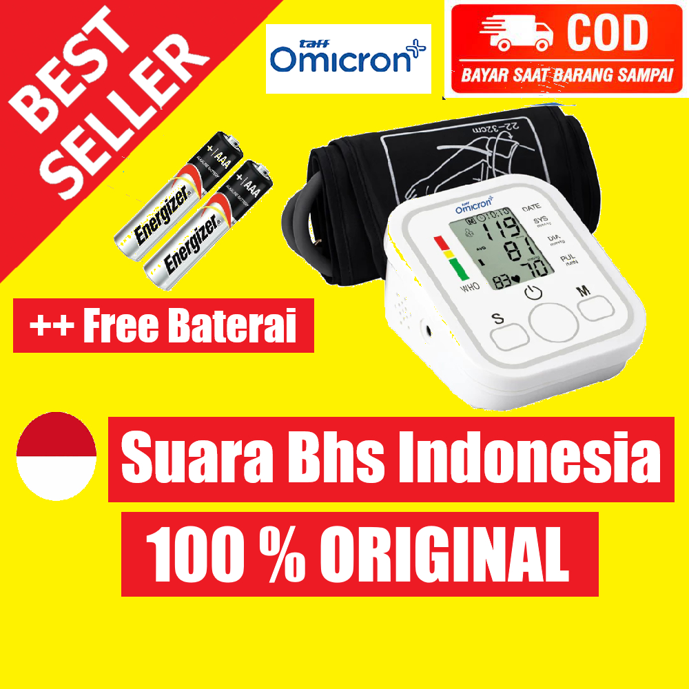 Jual TaffOmicron Tensimeter Digital Alat Pengukur Tekanan Darah Cek ...