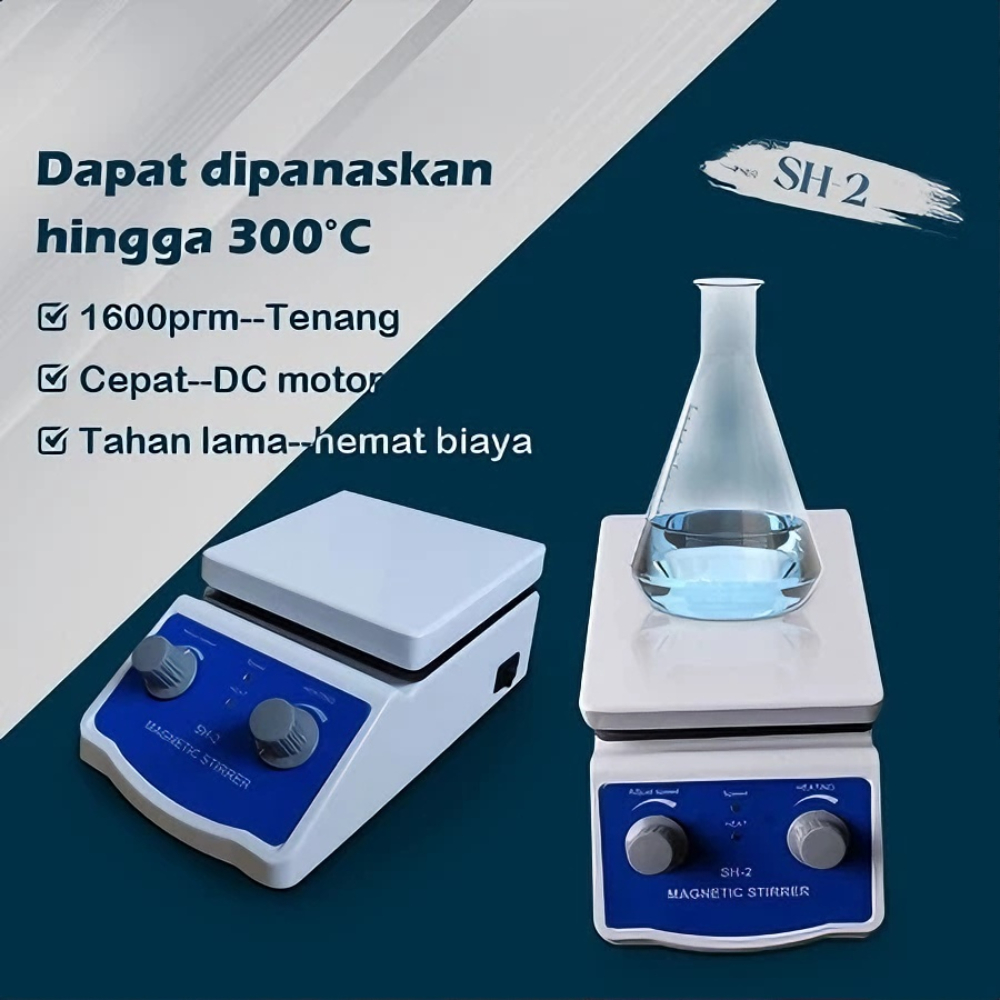 Jual ( Garansi 24 bulan ) Hot Plate Magnetic Stirrer SH-2 Magnet Stirer ...