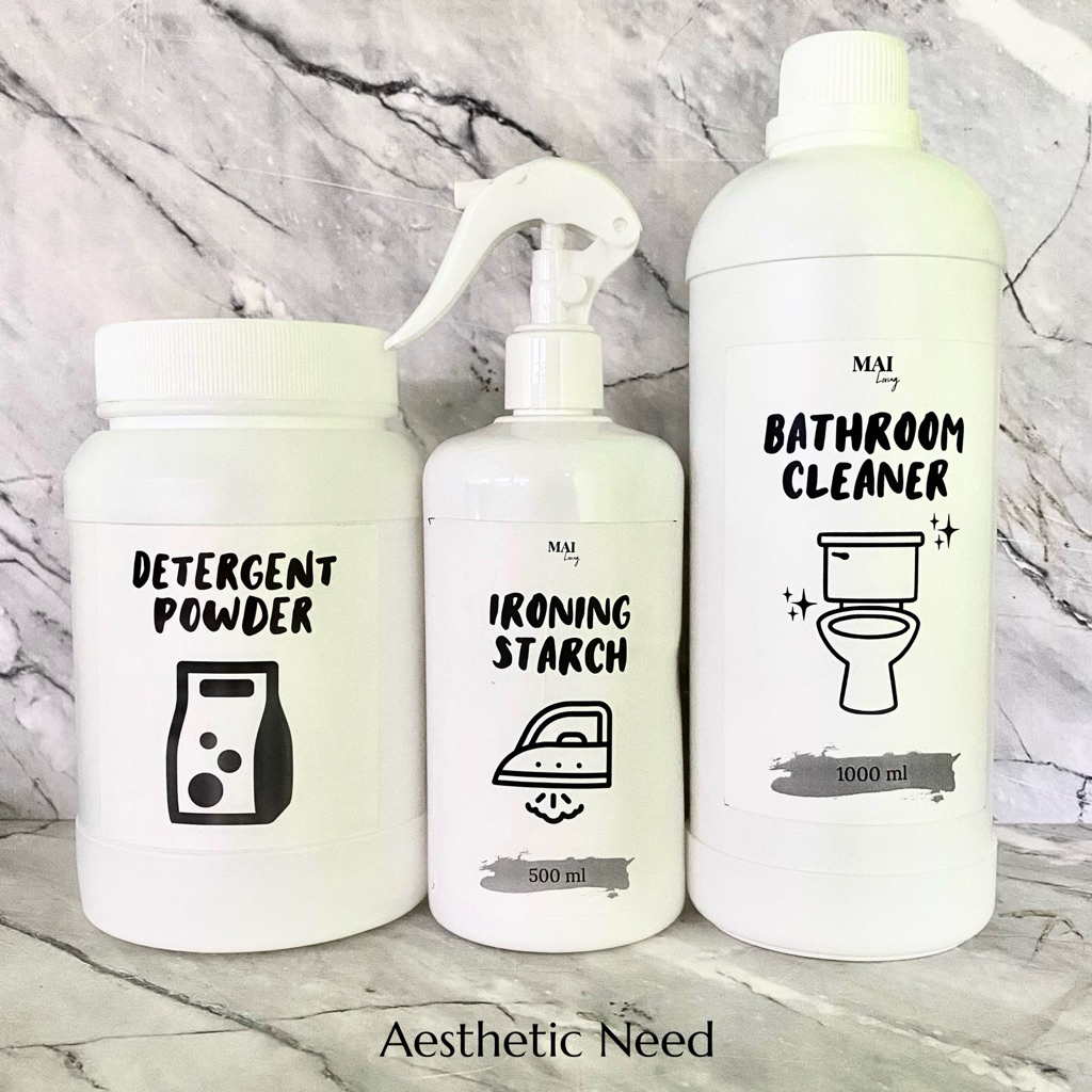 Jual Aesthetic Need Tempat Penyimpanan Refill Laundry Spray Detergent ...