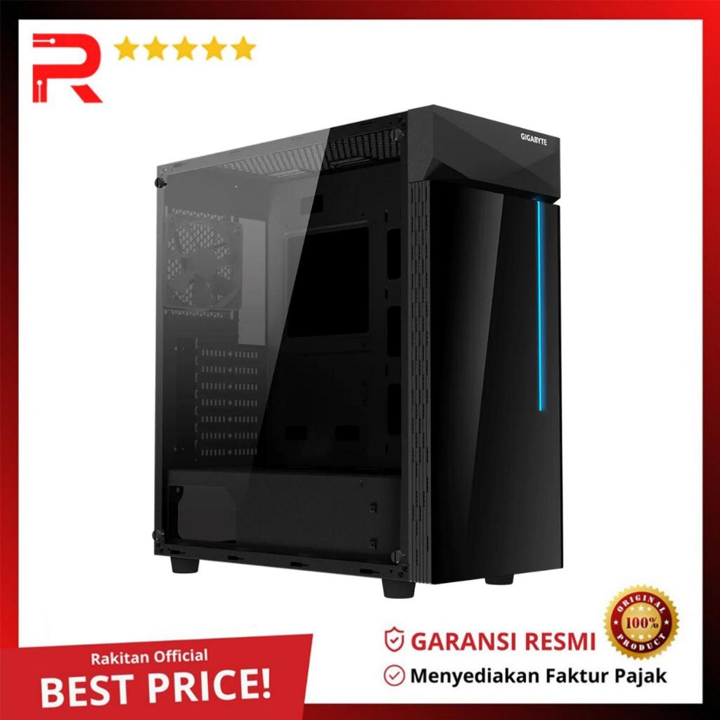 Jual Casing GIGABYTE C200G GLASS ATX Mid-Tower PC Case komponen ...