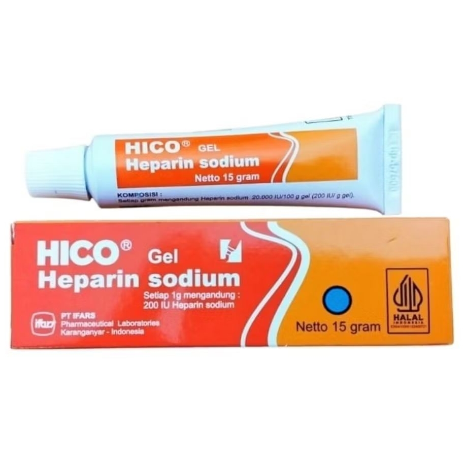 Jual HICO Gel - Heparin Sodium 200 IU (Tube 15g) | Shopee Indonesia