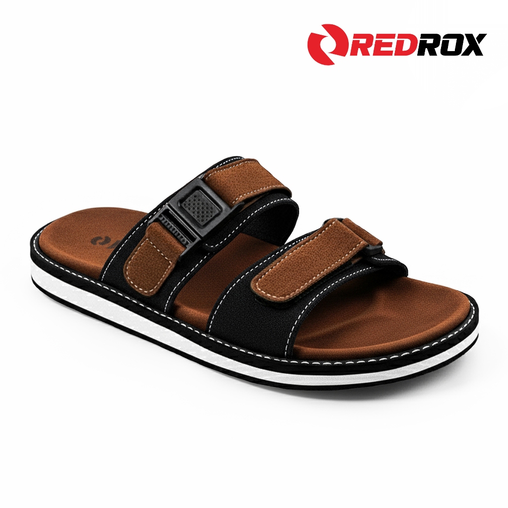 Jual RedRox Best Look! Sandal Pria Slide Casual Ban Dua - Sendal Flip ...