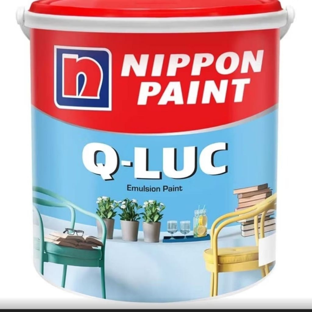 Jual Cat Tembok Interior / Cat Plapond Q-LUC Nippon Paint 4,5 Kg, Anti ...