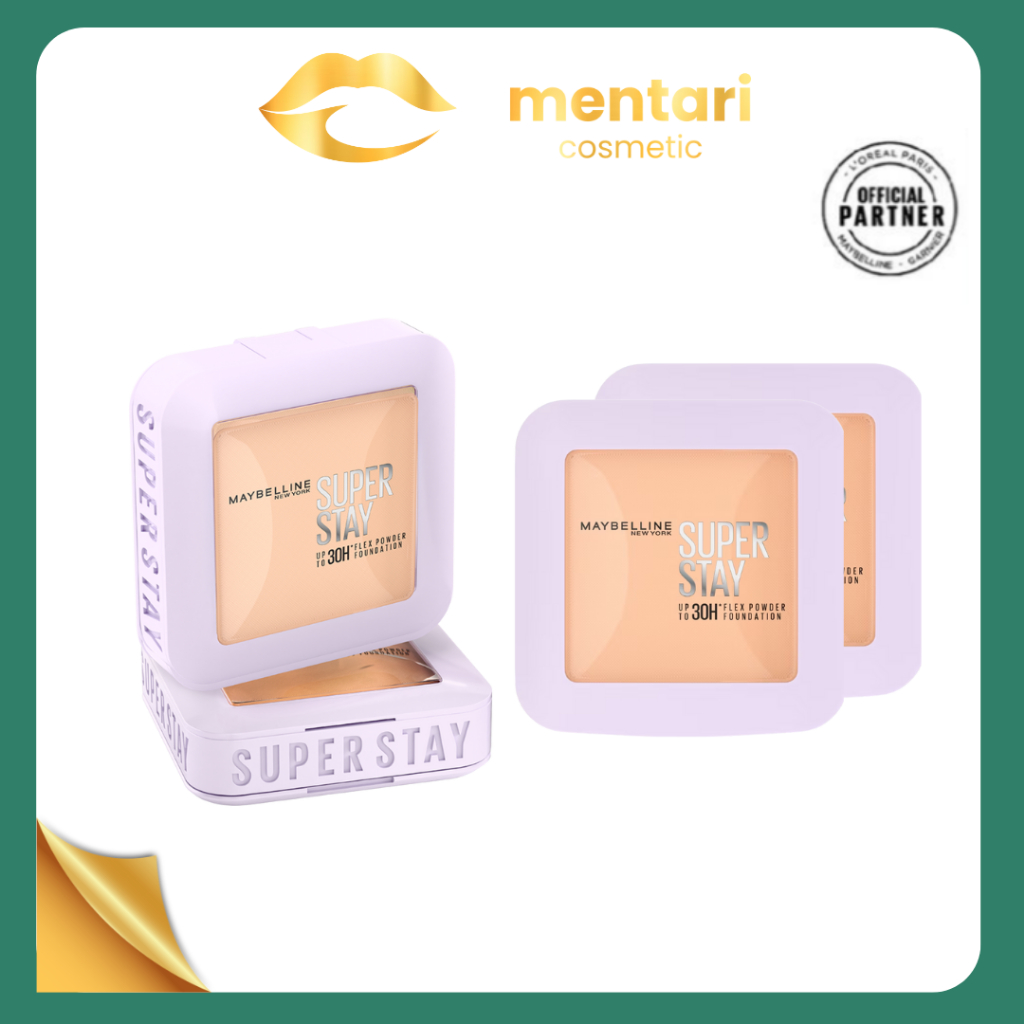 Jual MAYBELLINE Superstay Flex Powder 30H Longwear Powder Foundation ...