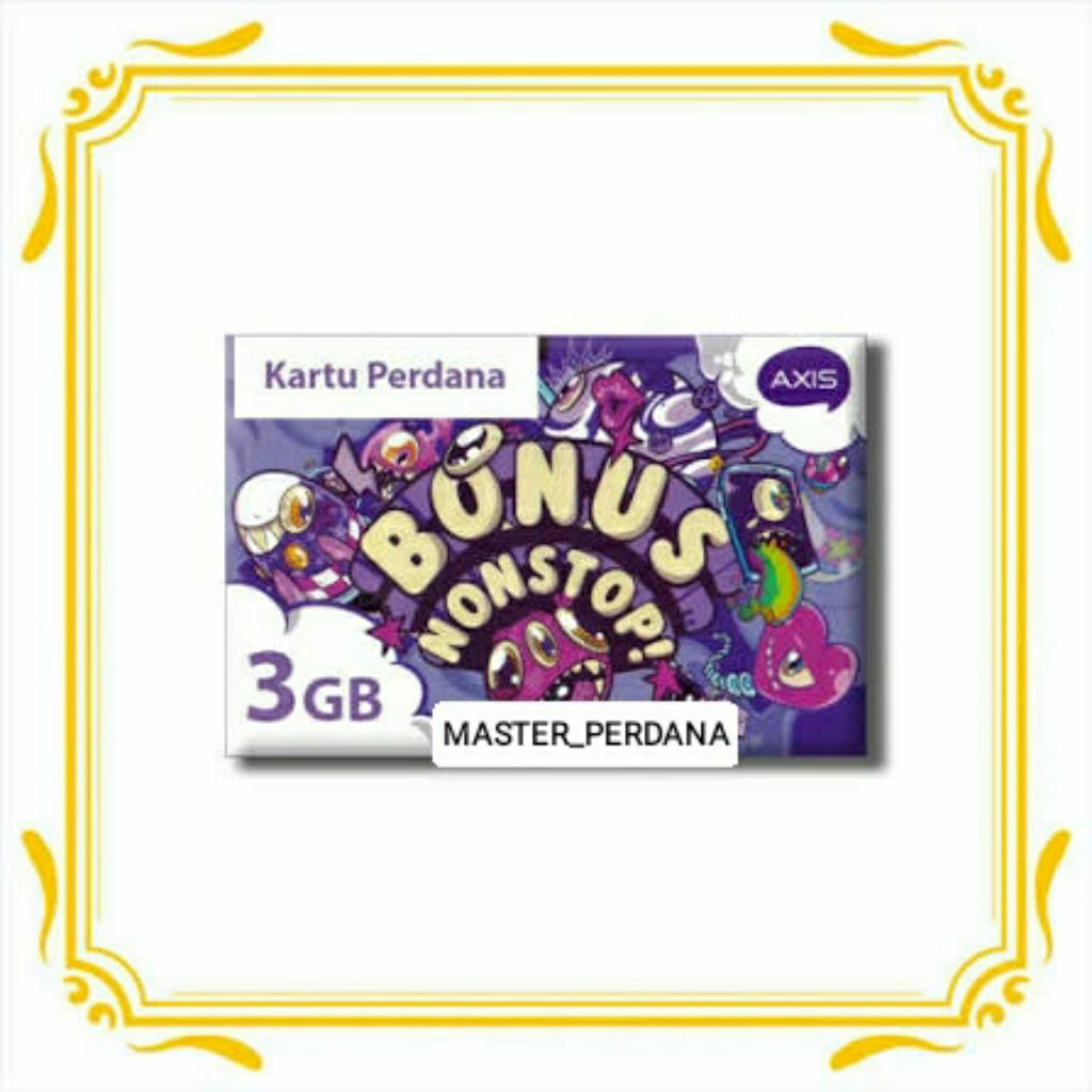 Jual SP AXIS 3GB NASIONAL ISI 100pcs | Shopee Indonesia