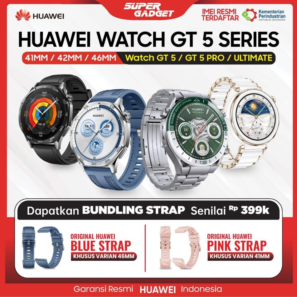 Jual HUAWEI Watch GT 5 GT5 Pro Ultimate 41mm 46mm Series Smartwatch Jam ...