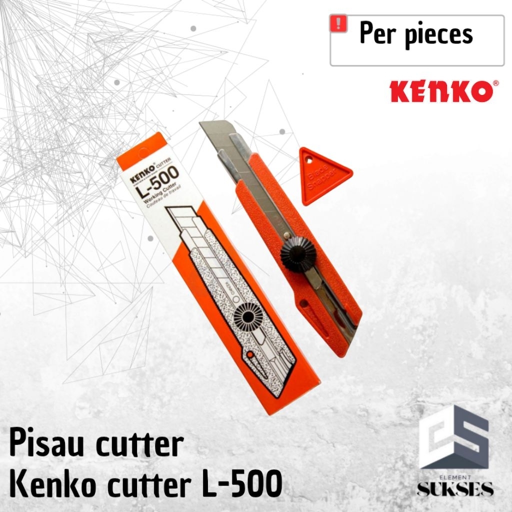 Jual KENKO L-500 Pisau cutter serbaguna harga satuan | Shopee Indonesia