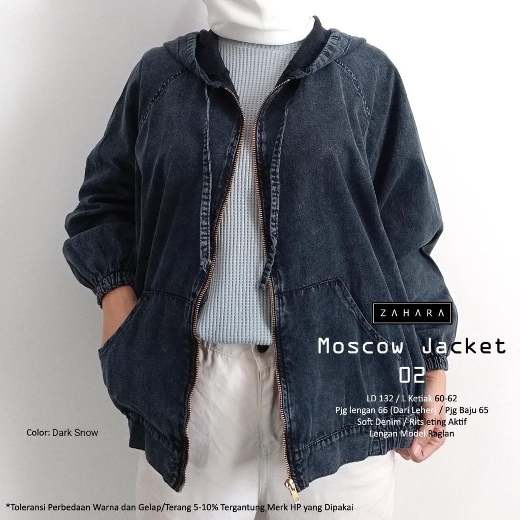 Jual Moscow jacket#2 by Zahara | Shopee Indonesia