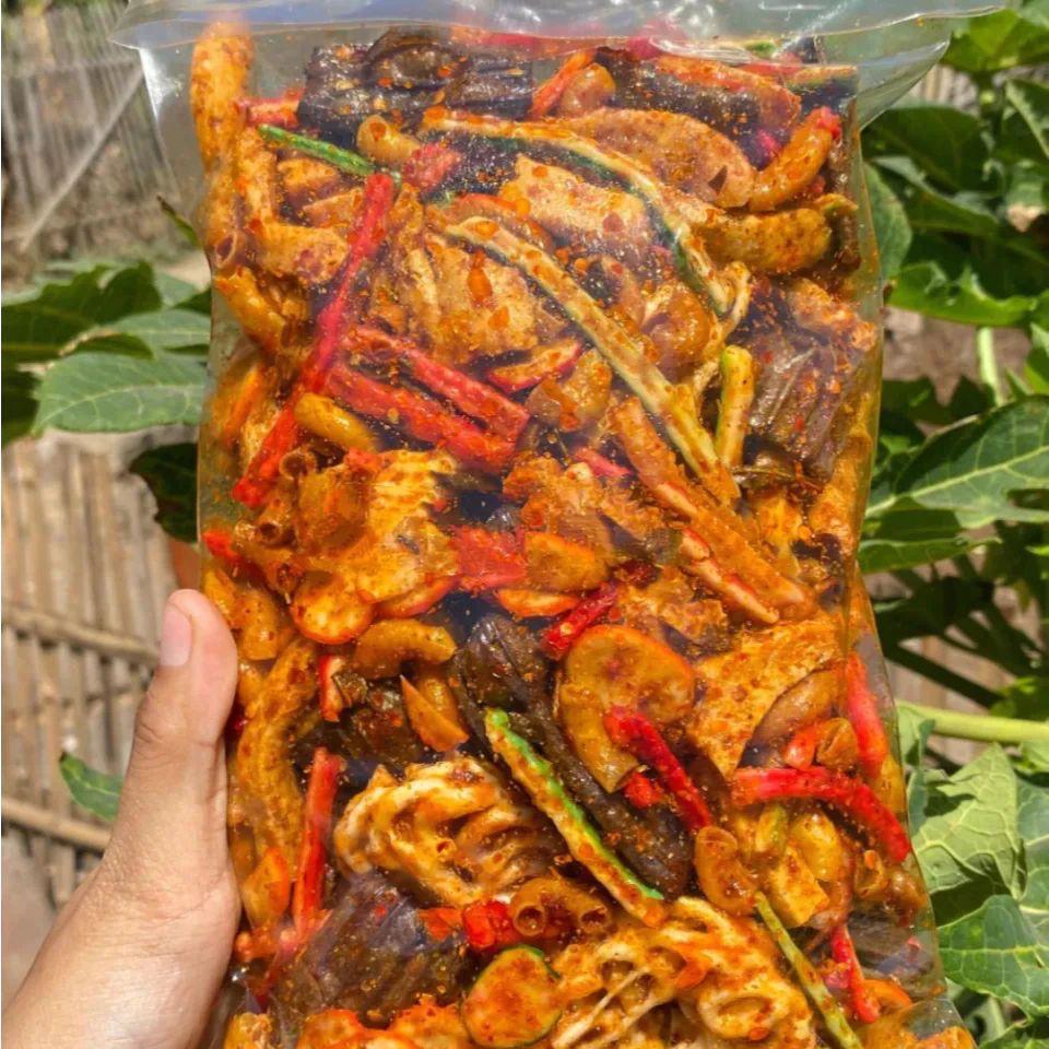 Jual 1Kg Seblak Kerupuk Kering / Sebring Pedas Daun Jeruk Mix | Shopee ...