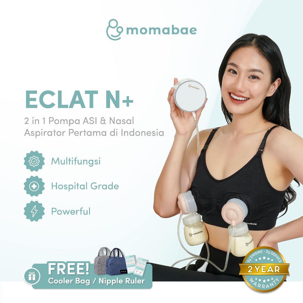 Jual MOMABAE - ECLAT N+ Double Breast Pump / Pompa ASI Elektrik ...