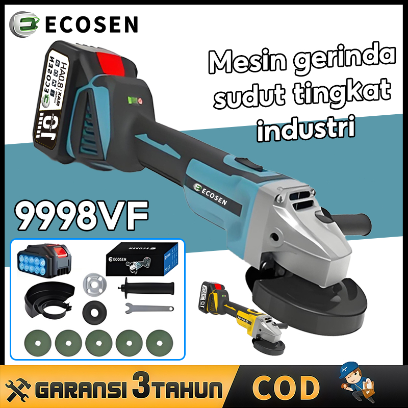 Jual ECOSEN 9998VF Gerinda Baterai Gerinda Cordless Gerinda Cas Gerinda ...