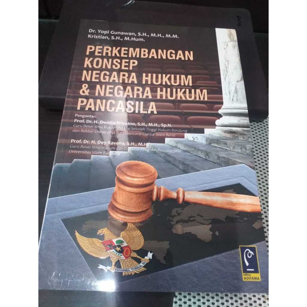 Jual Perkembangan Konsep Negara Hukum & Negara Hukum Pancasila - Yopi ...