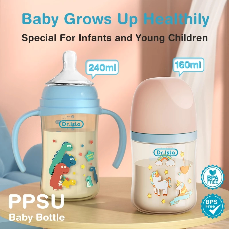 Jual Dr.isla Botol Susu bayi PPSU BPA Free Anti Bocor Botol Minum Bayi ...