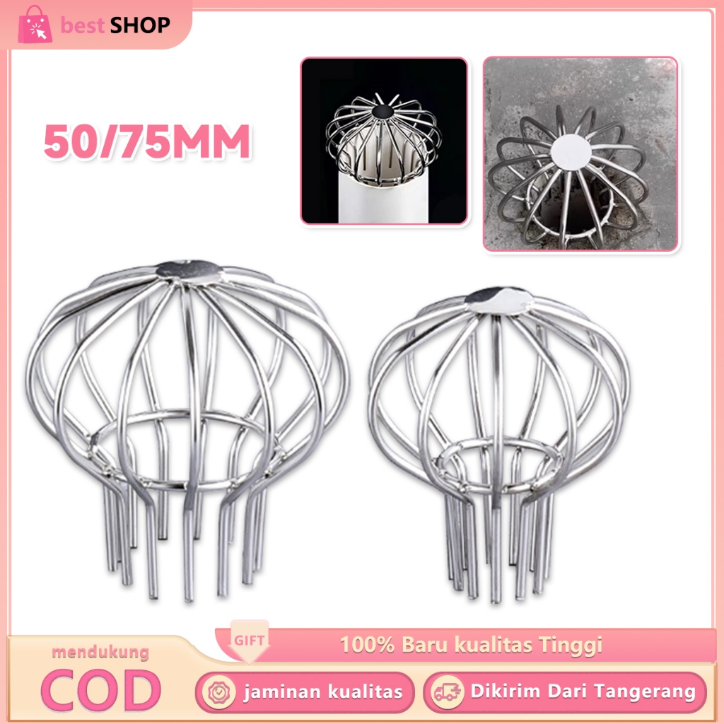 Jual Roof Drain Saringan Air Talang Atap Dak Stainless Steel 50/75mm ...
