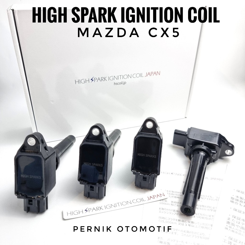 Jual HS Coil for Mazda CX5 KE / KF High Spark Ignition Coil Koil ...