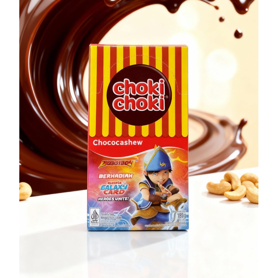 Jual Choki Choki Chococashew 20 Pcs - Cokelat Mede Lezat, Topping ...