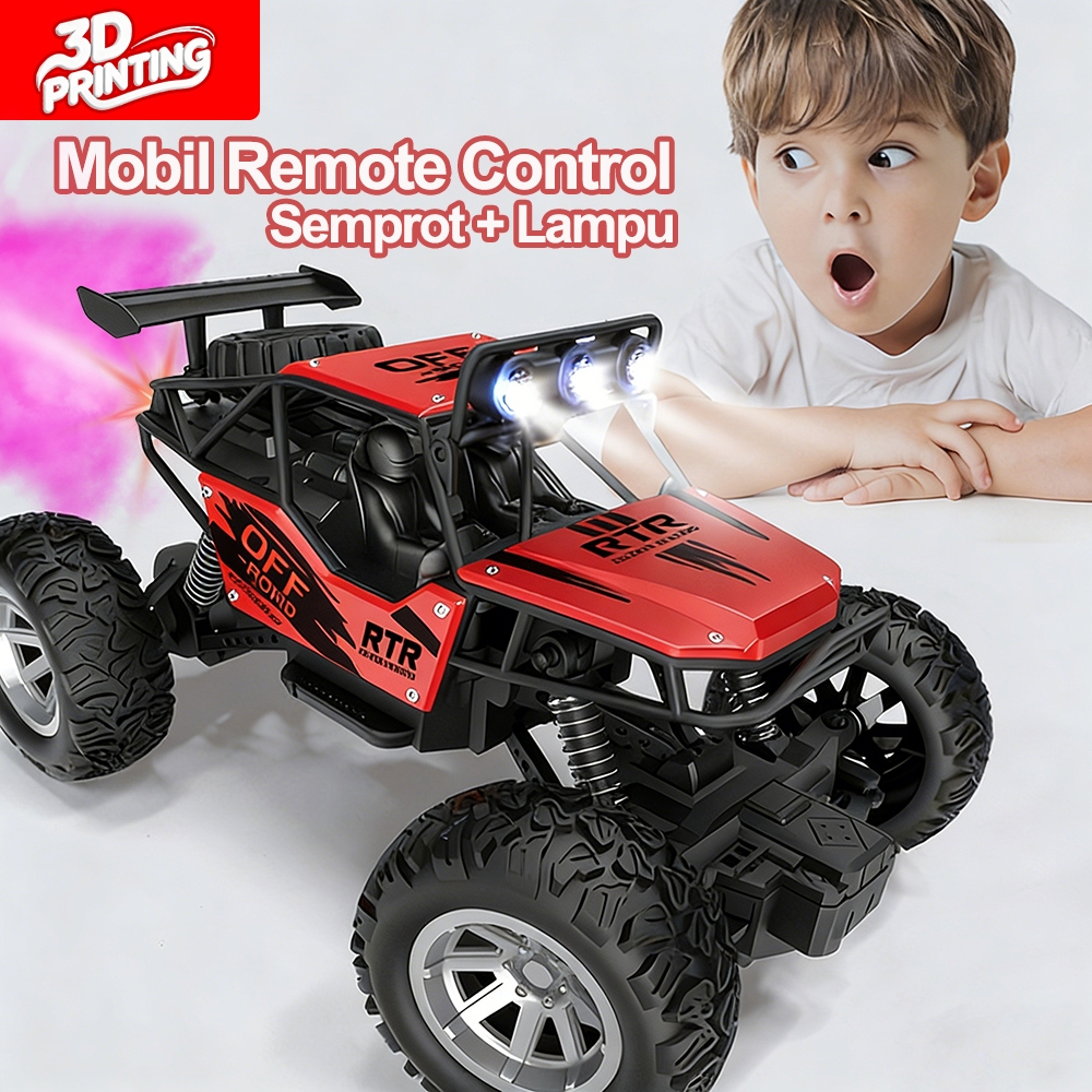 Jual Mainan Mobil Remote Control Off-Road Climbing Car Mobil RC 2WD ...
