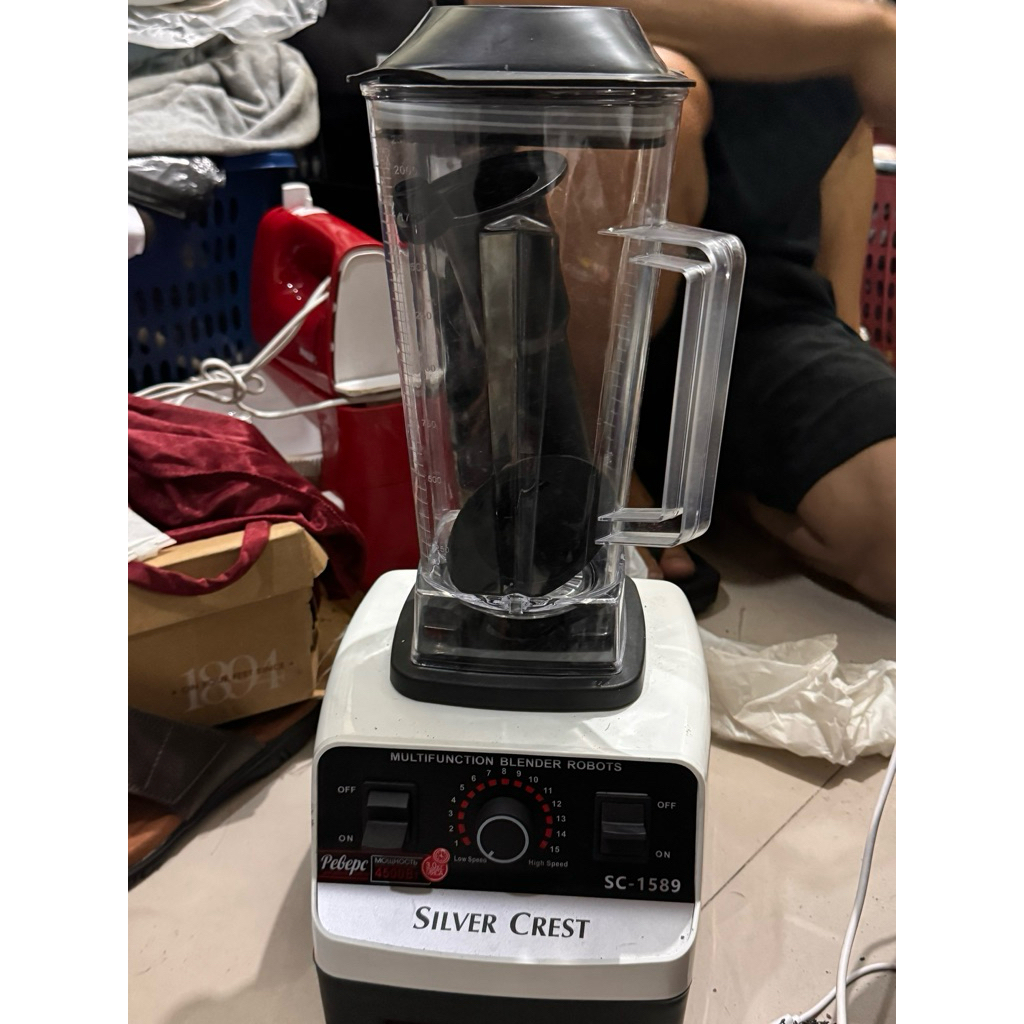 Jual SILVER CREST Blender Buah Heavy Duty Mixer Juicer 15 Speed 2.5L ...