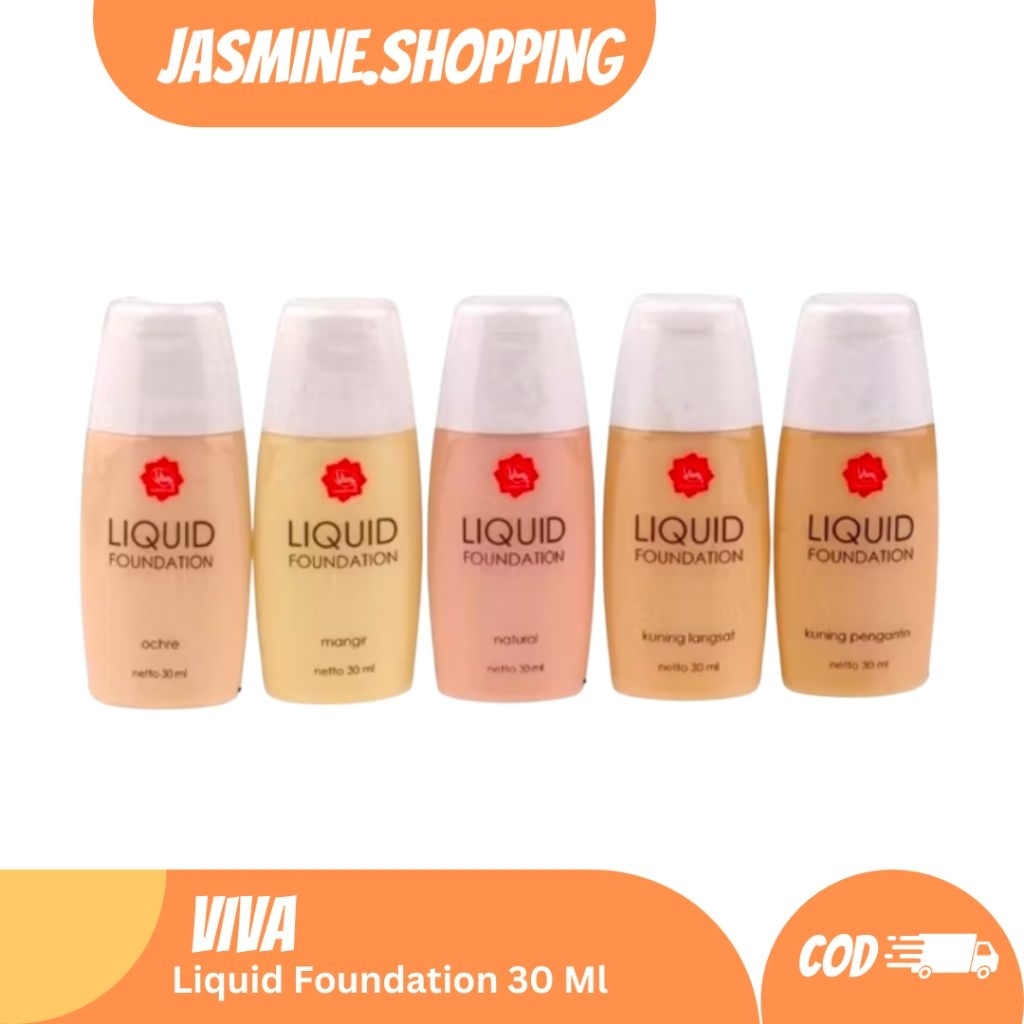 Jual Viva Liquid Foundation 30 Ml | Shopee Indonesia