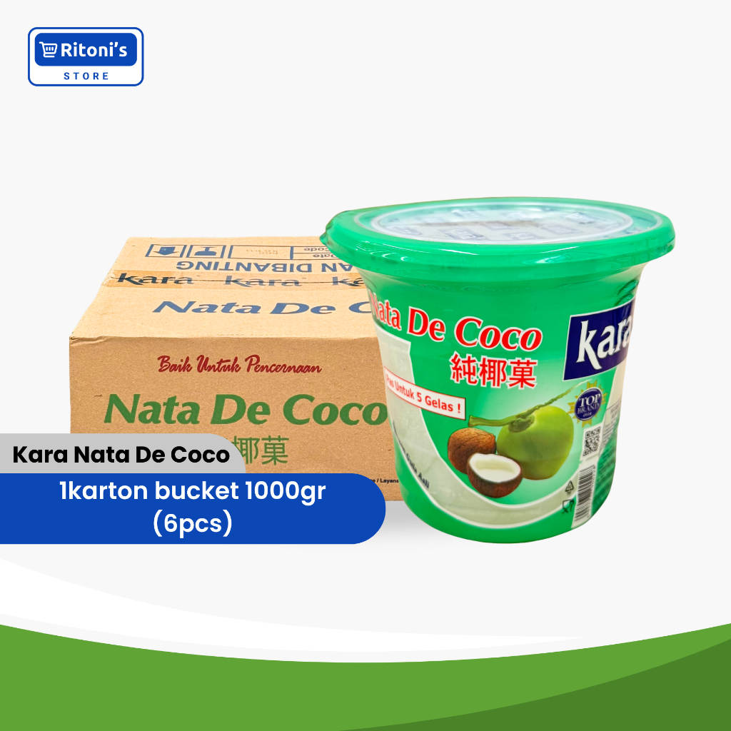 Jual Kara Nata De Coco Ember/Bucket 1000gr (1 Karton) | Shopee Indonesia