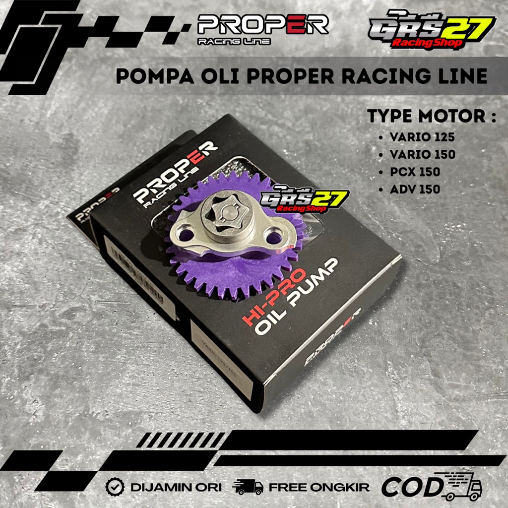 Jual POMPA OLI PROPER VARIO 125 VARIO 150 PCX 150 ADV 150 HI-PRO OIL ...