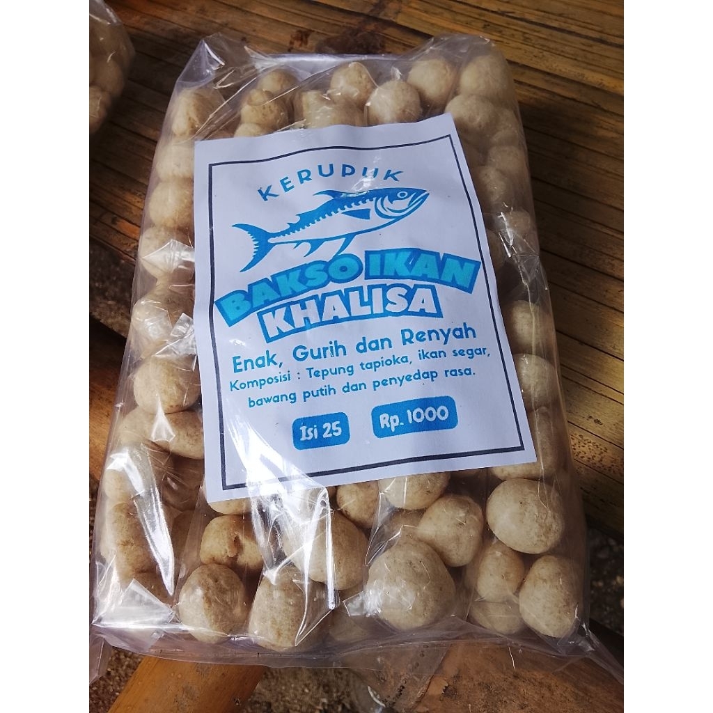 Jual kerupuk bakso 1pack isi 25 pcs | Shopee Indonesia