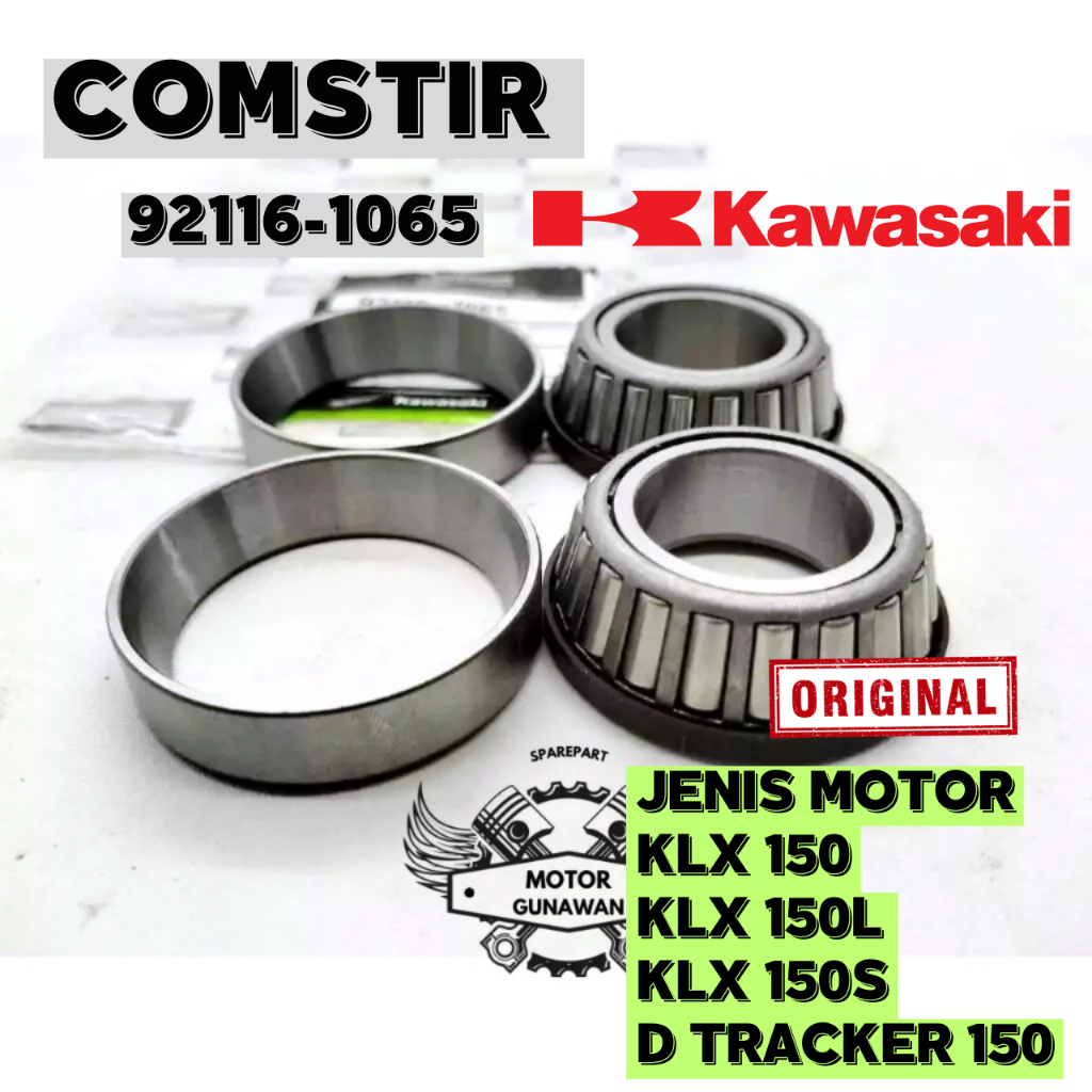 Jual 92116-1065 ORIGINAL Comstir Laher Komstir Bearing Stang Stir KLX ...