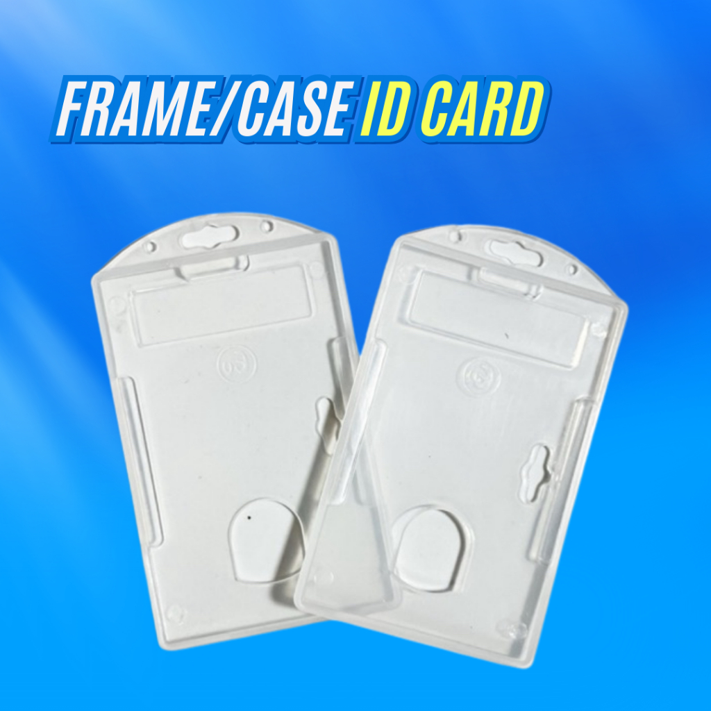 Jual Card Holder ID Card Plastik Bening 1 Sisi | Tempat Kartu Nama ...