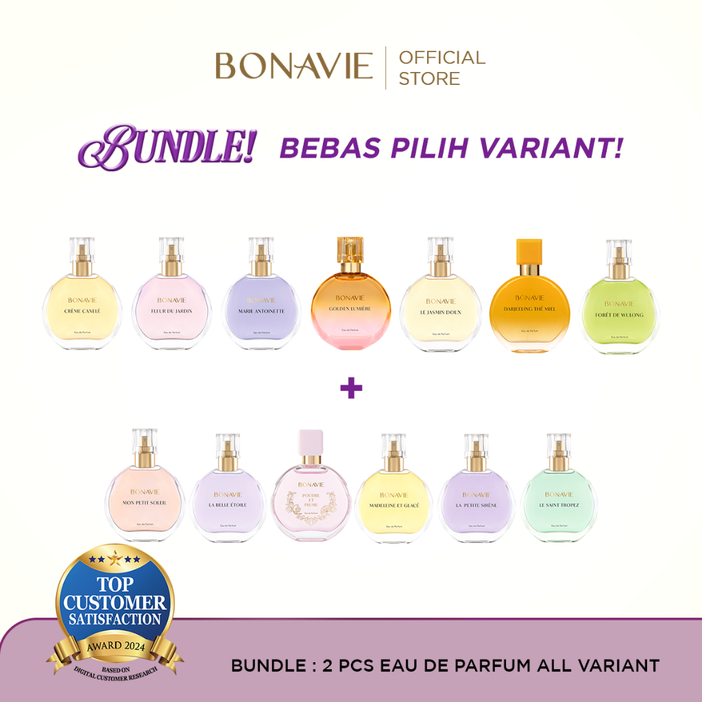Jual Bonavie Bundle 2pcs Eau de Parfum - Wangi Tahan Lama dan Wangi EDP ...