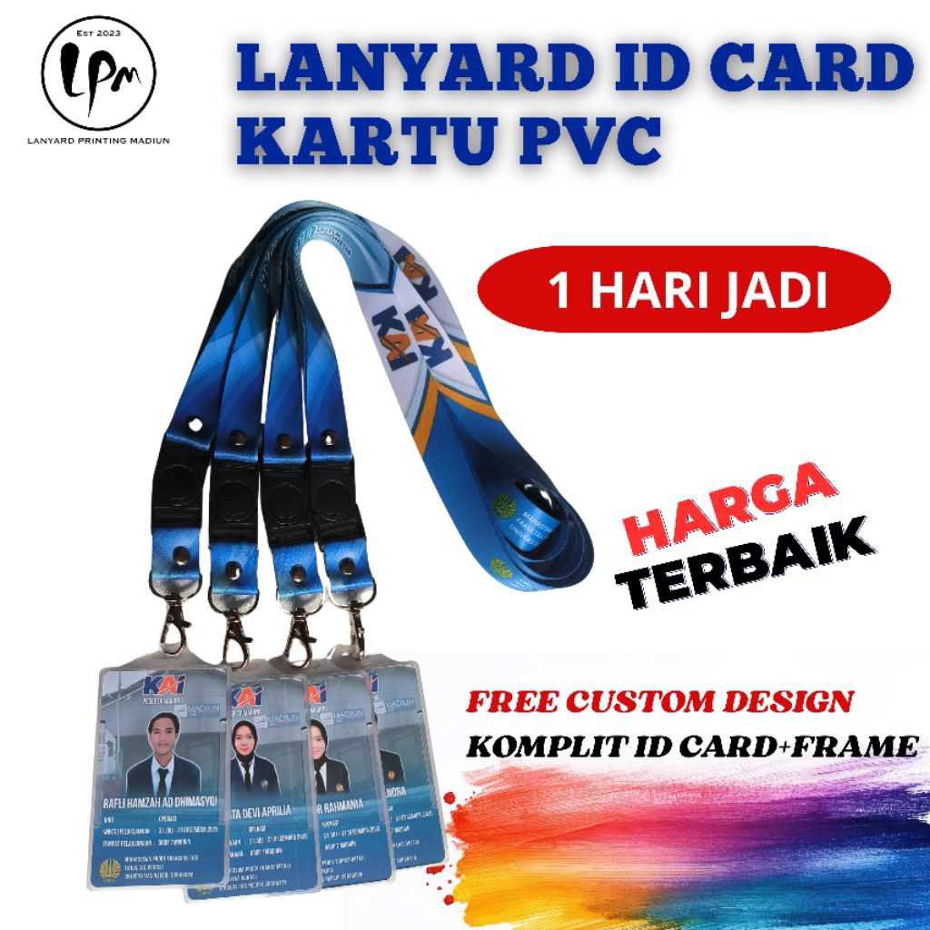 Jual Lanyard Custom Cetak Full Color - Bahan Premium, Desain Kustom ...