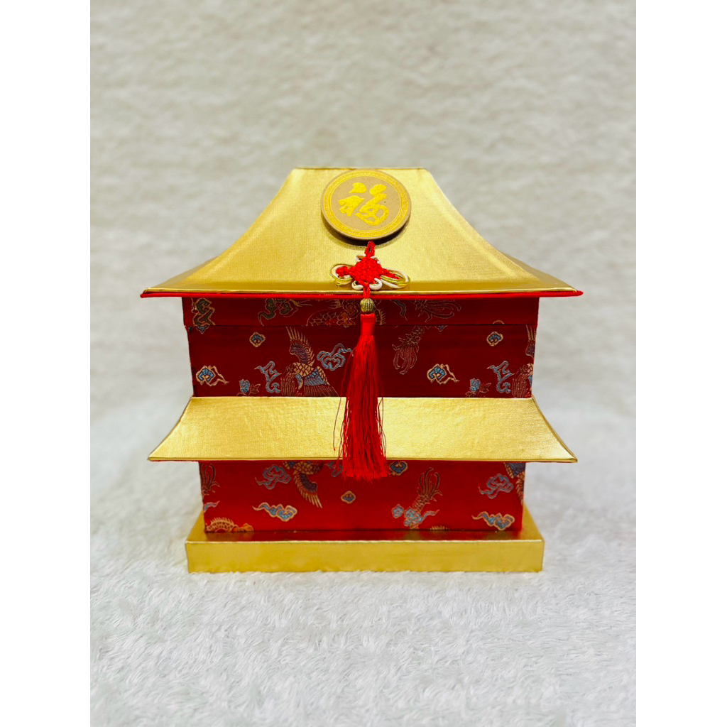 Jual Hardbox Imlek / Kotak Pagoda 2 Susun / Box Imlek / Parcel Imlek ...