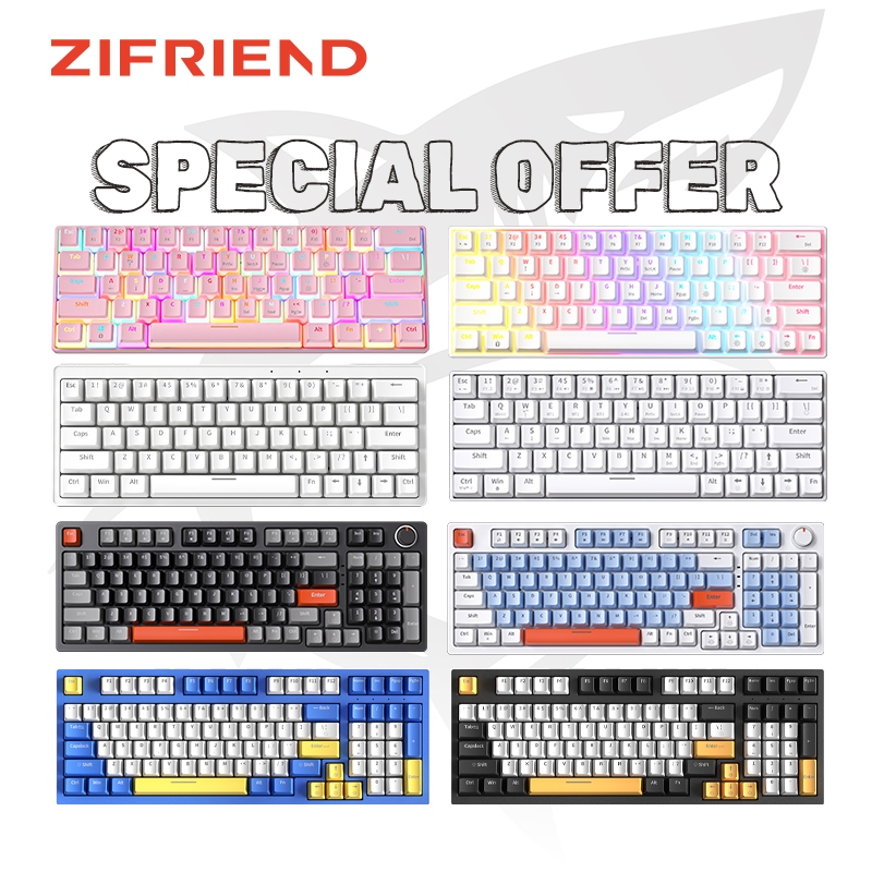 Jual ZIFRIEND Mechanical Keyboard | Warehouse Clearance | Last Stock ...