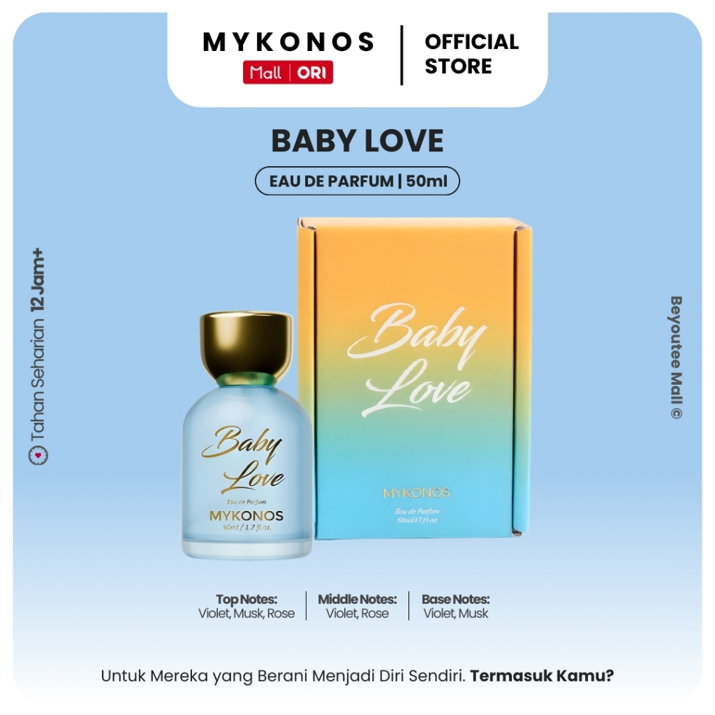 Jual Mykonos Baby Love Eau De Parfum 50ml | Shopee Indonesia