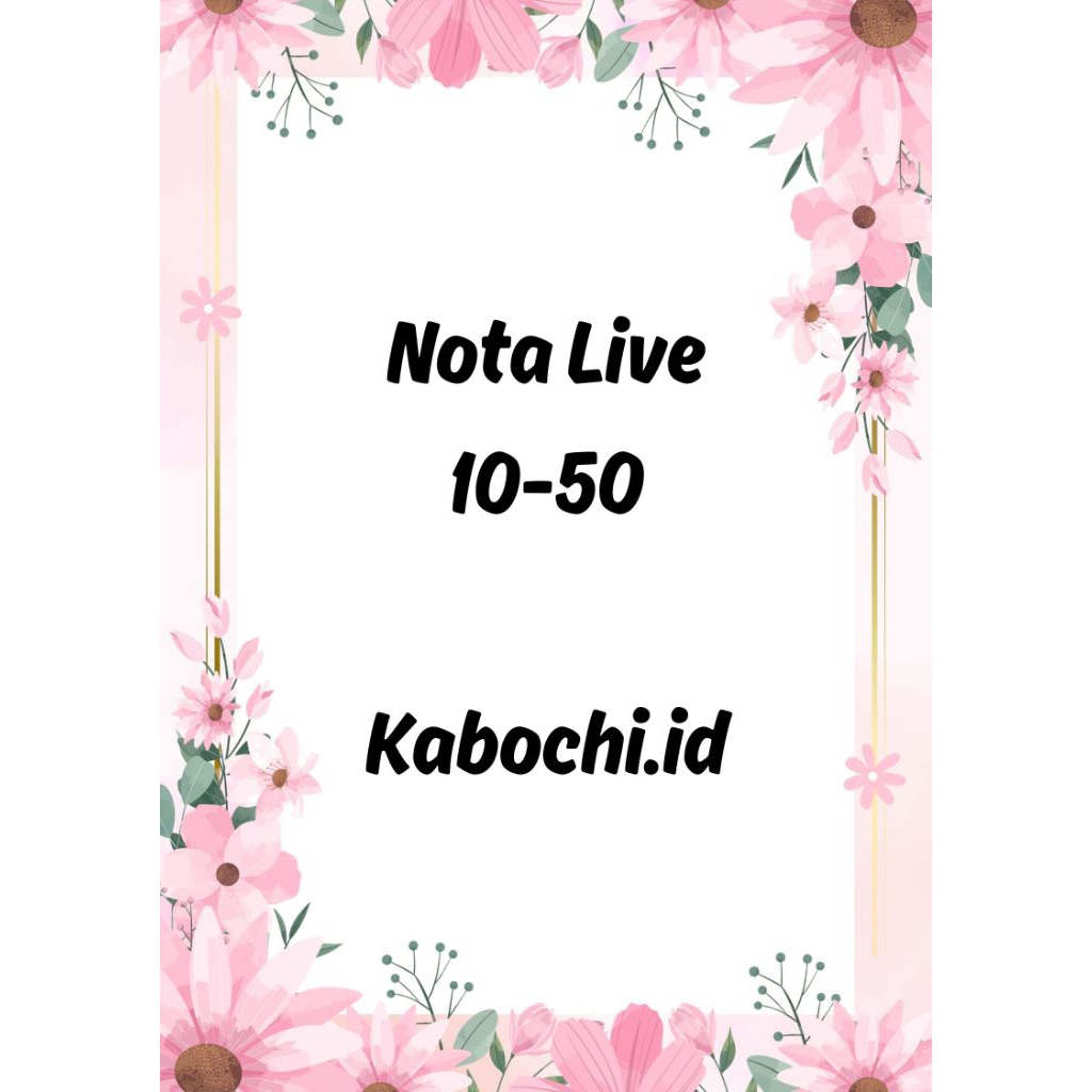 Jual 10-50(+admin shopee) | Shopee Indonesia