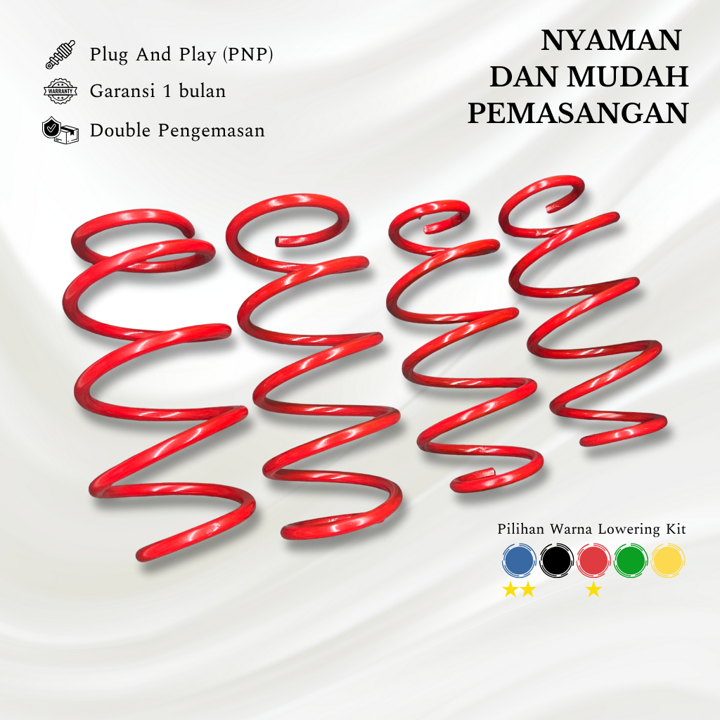 Jual Per Ceper Lowering Kit PNP Brio/Agya/Ayla/Jazz/Raize/Rocky/New ...